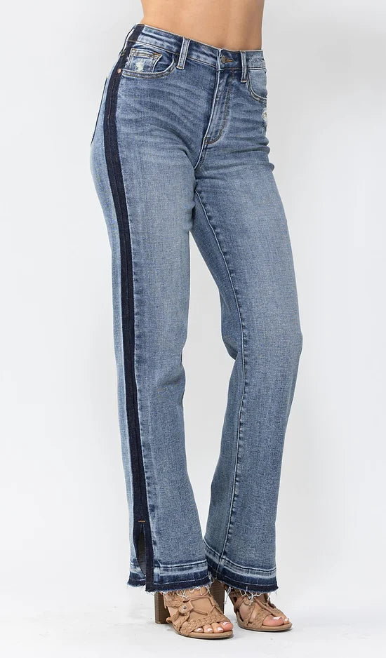HW Detailed Seam Jeans – Tootsie's Boutique